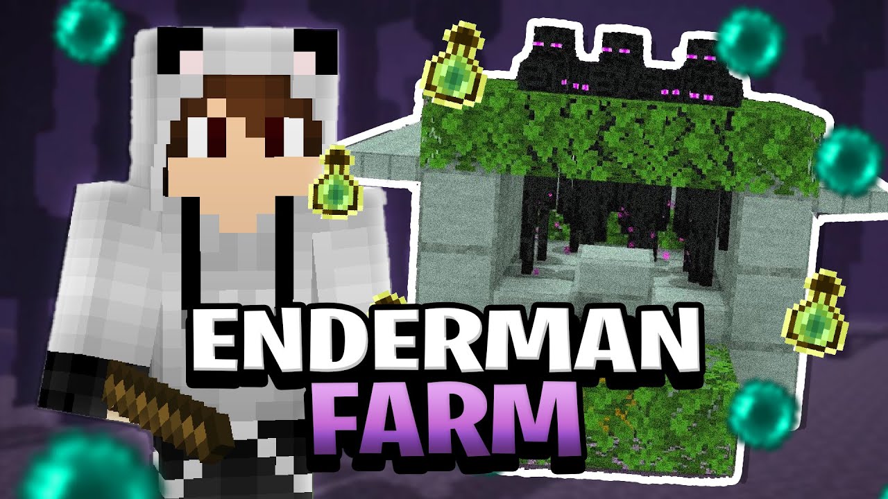 MAKING ENDERMAN FARM IN MINECRAFT SURVIVAL! - YouTube