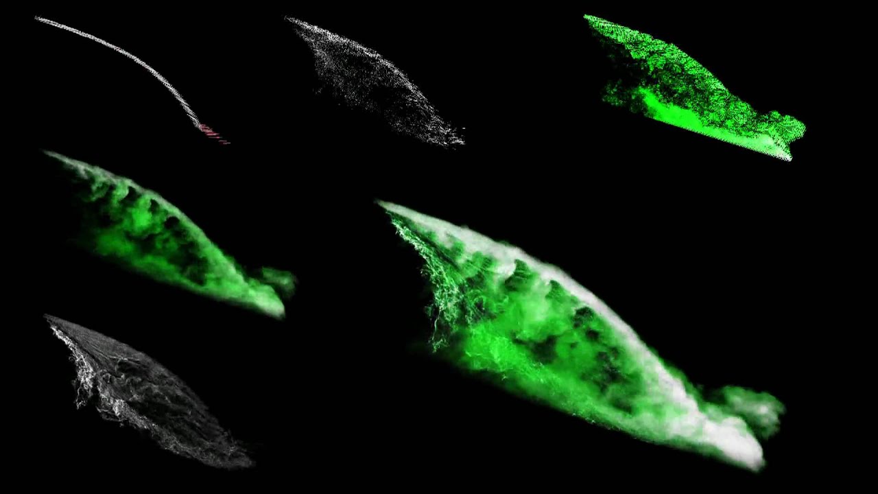 Flamethrower simulated particle effect - Pflow, FumeFX, Krakatoa and ...