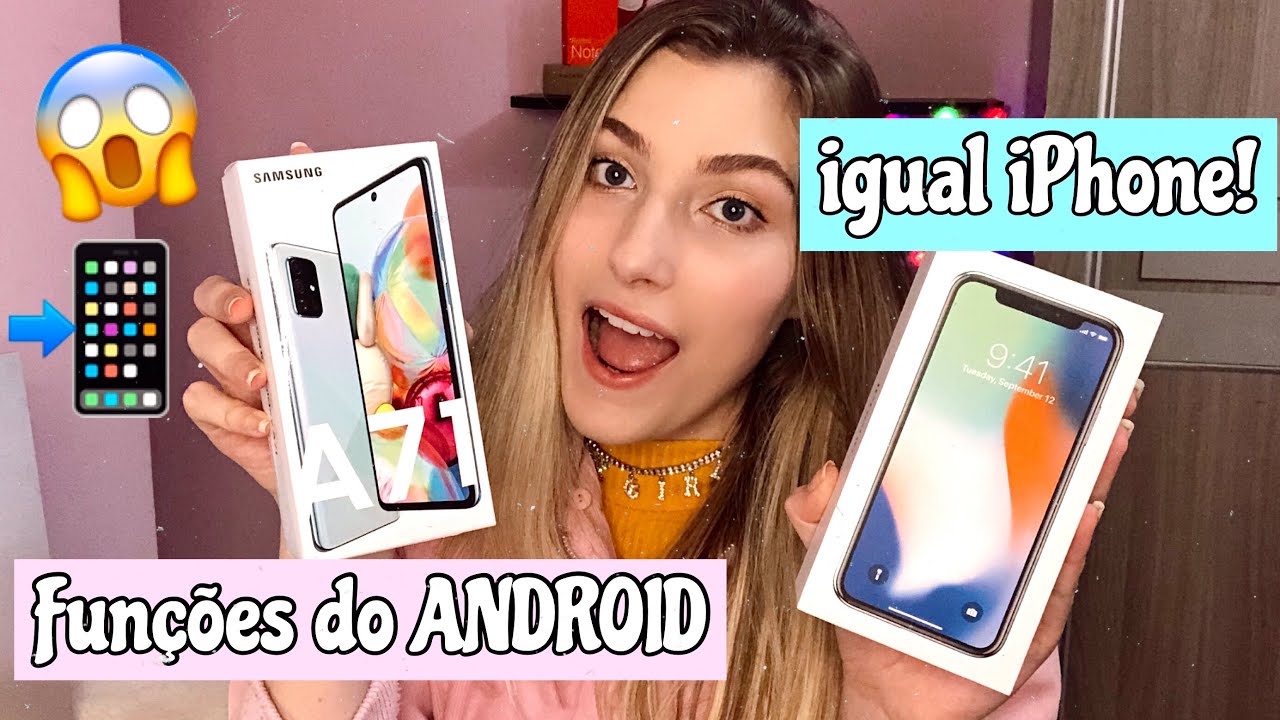FUNÇÕES ESCONDIDAS QUE SEU CELULAR ANDROID FAZ IGUAL AO IPHONE - YouTube