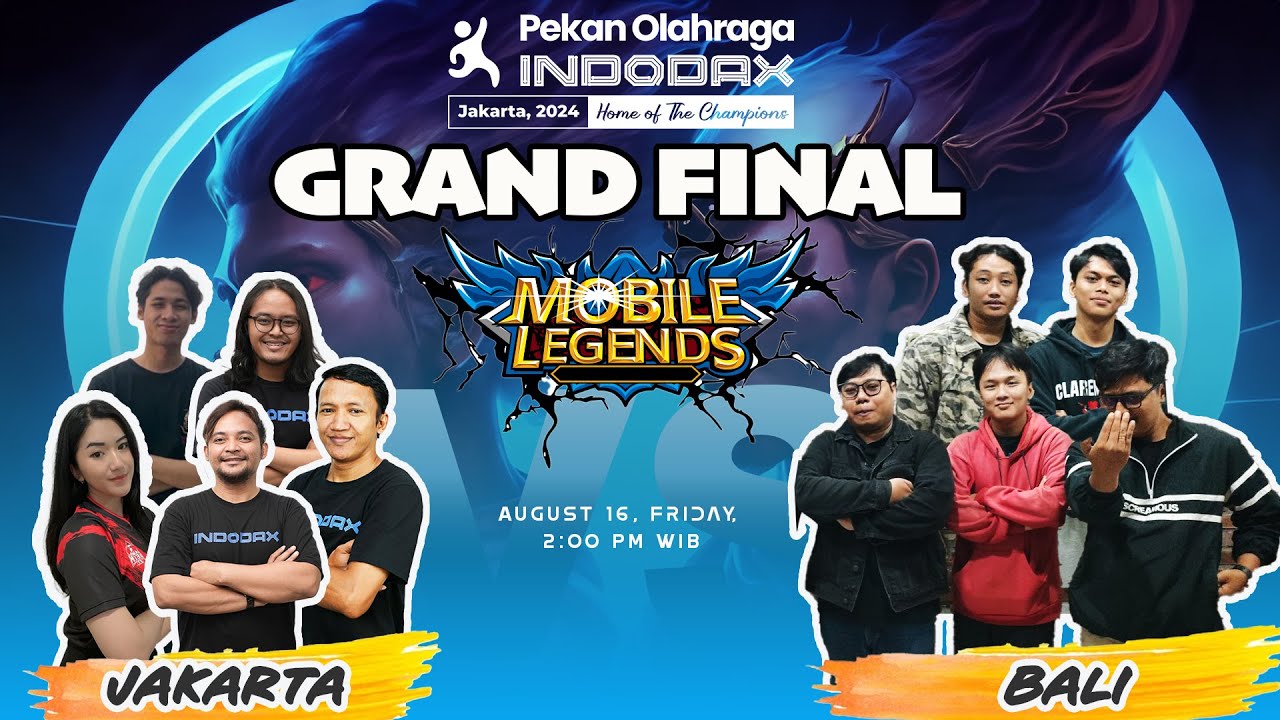 FINAL POI MOBILE LEGENDS 2024 (Jakarta vs Bali) - YouTube