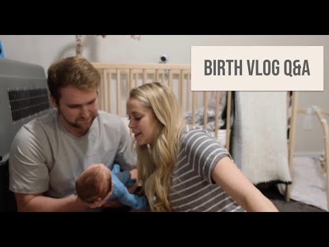 BIRTH VLOG Q&A- Answering questions about birth