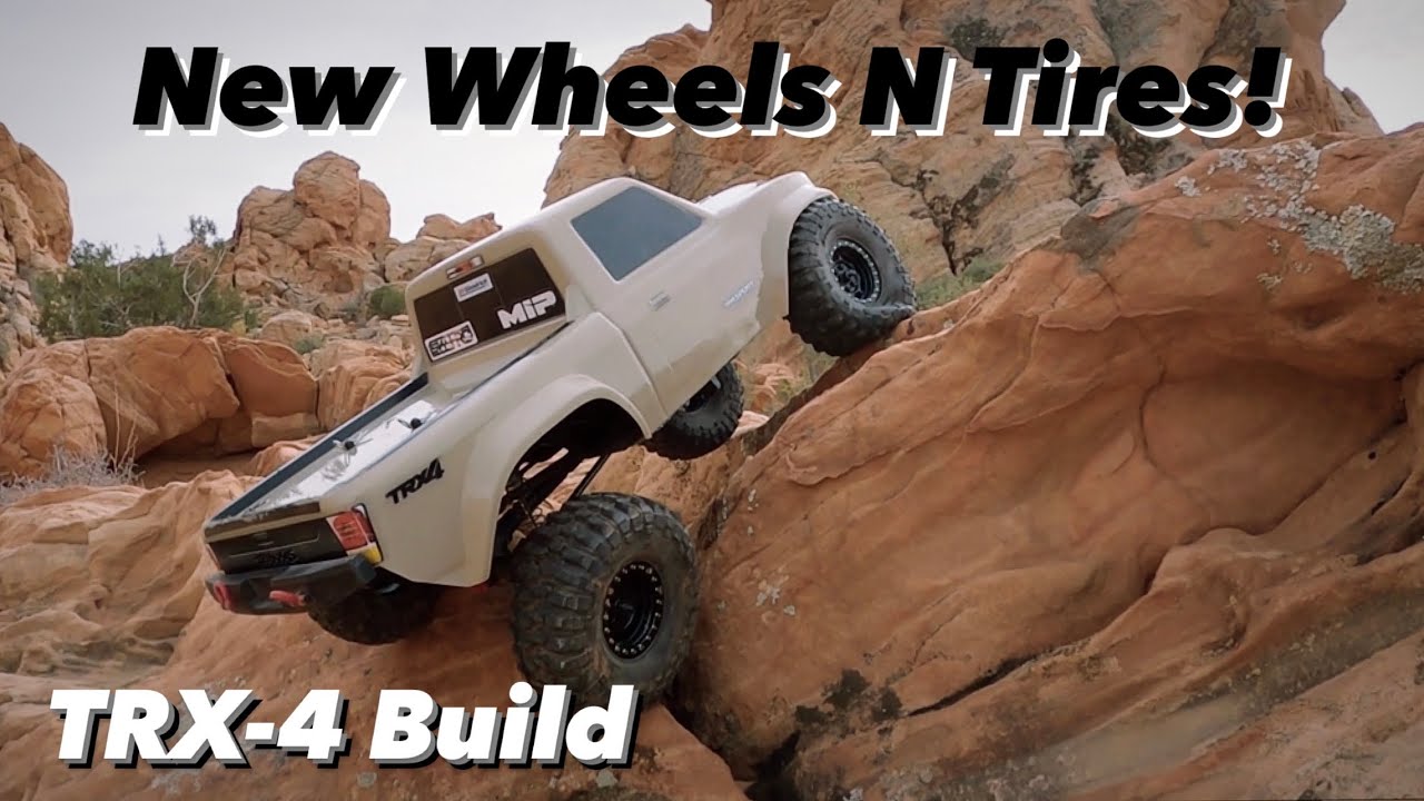 TRX-4 Build pt. 4 Wheels and Tires! - YouTube