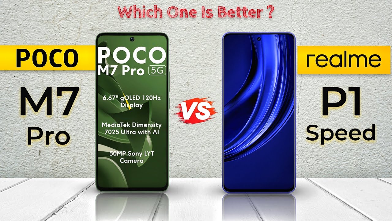 POCO M7 Pro vs Realme P1 Speed : Full Comparison⚡Which One Is Better ...