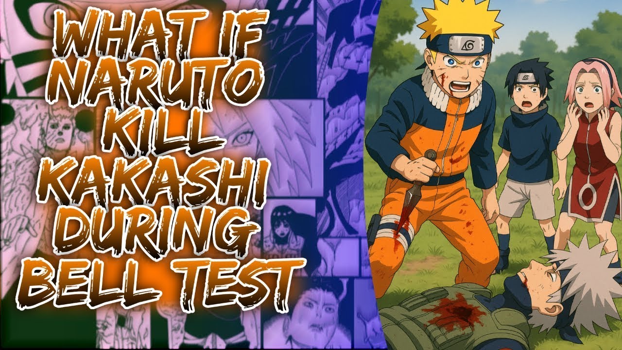 What If Naruto Kill Kakashi During Bell Test || #whatifnaruto - YouTube