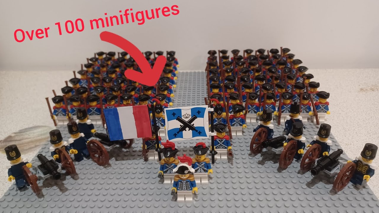 My New Lego Imperial Soldier Minifigure Army(Over 100 minifigures - YouTube
