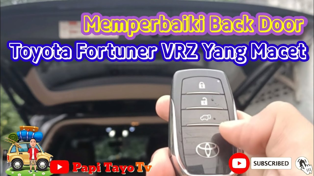 Memperbaiki Back Door Fortuner VRZ Yang Macet | RESET - YouTube