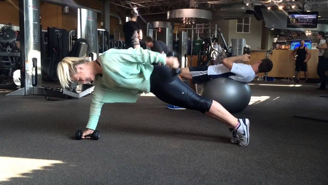 Plank Drag (weighted) - YouTube