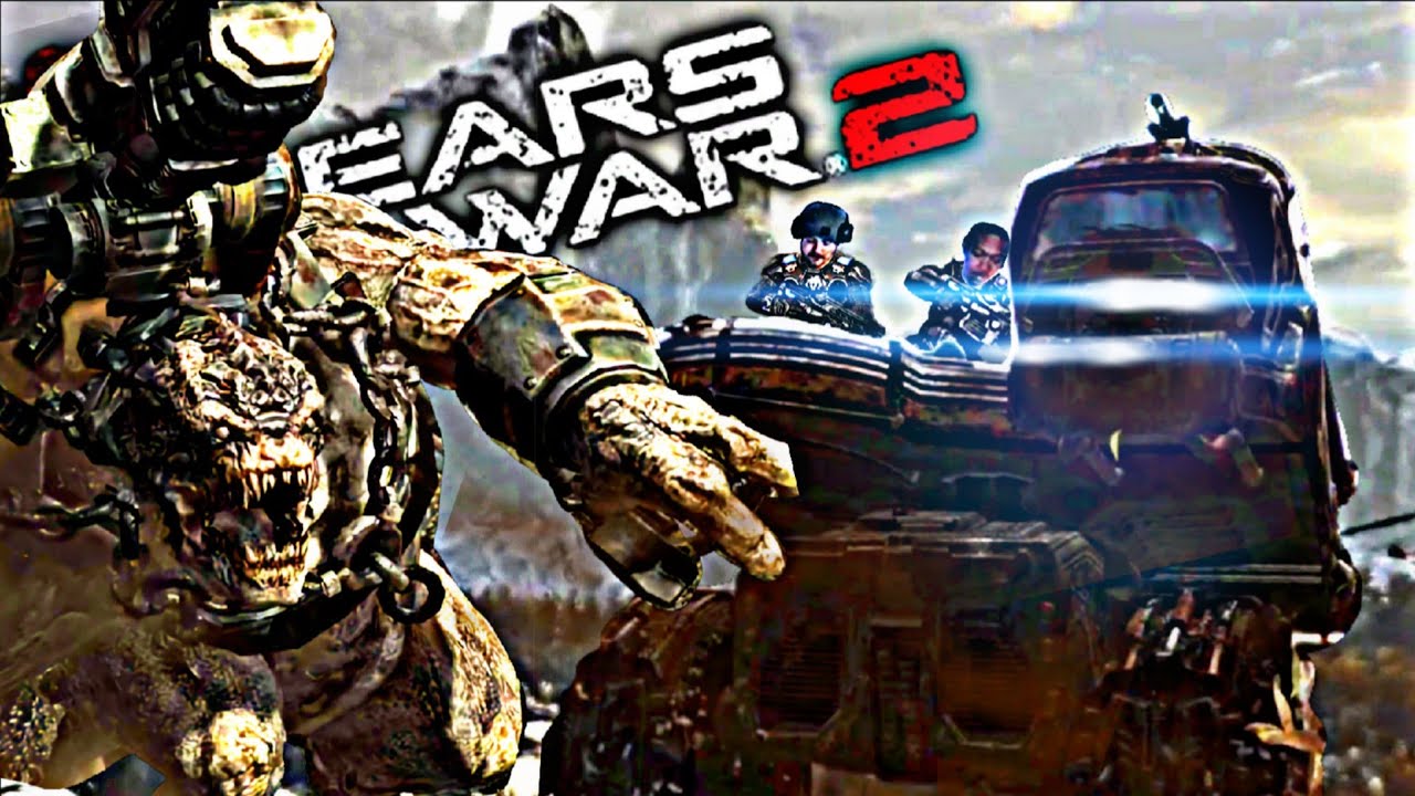 Gears of War 2 - Part 2 (split-screen co-op) wt. AyooTaz - YouTube