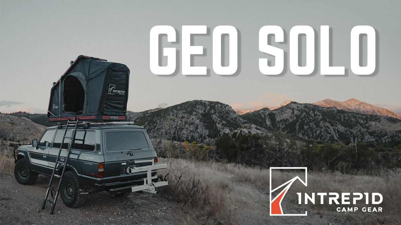 Intrepid Camp Gear Geo SOLO rooftop tent | Overlanding | Camping - YouTube