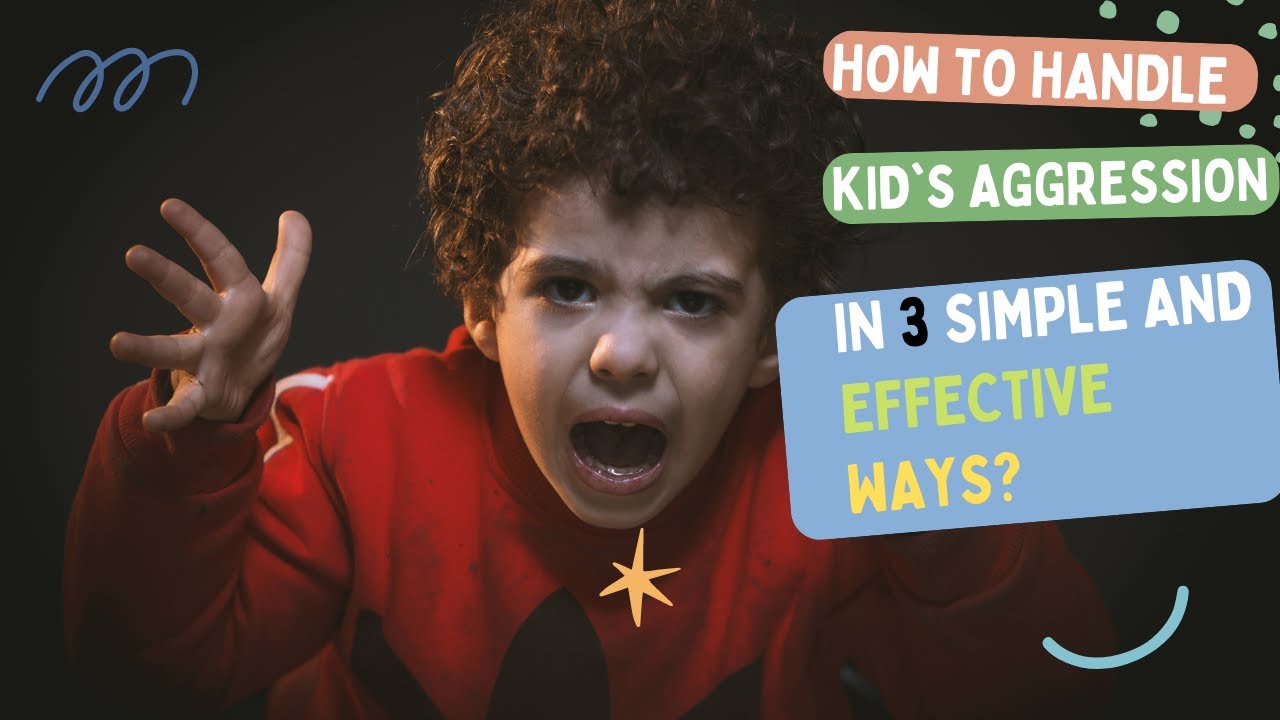 How to handle Aggression in kids? / Anger Management in Kids. - YouTube