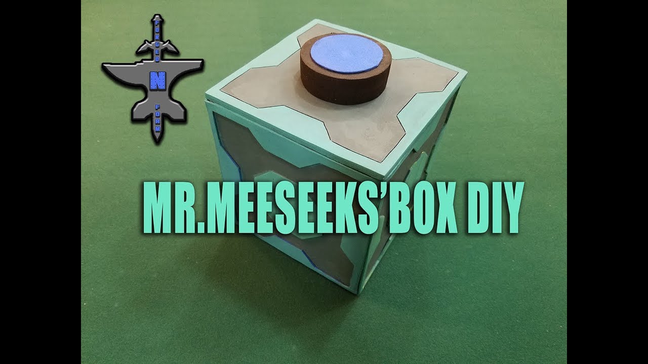 Mr.Meeseeks' box DIY - YouTube