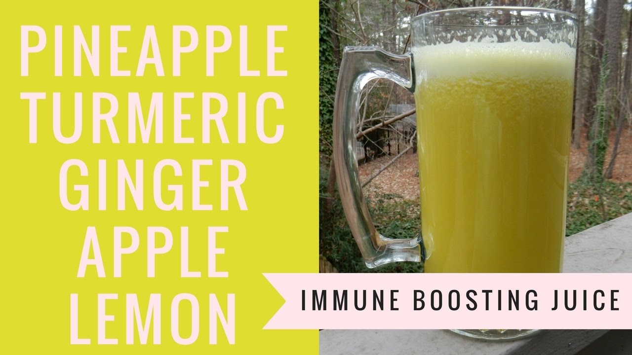 Immune Boosting Juice Recipe! Raw Vegan & Delicious! - YouTube