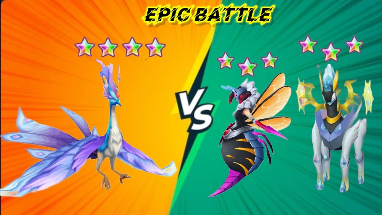 Rainbow Hawke Vs Rainbow psynisis and Rainbow waspthorn ! || Trainer ...