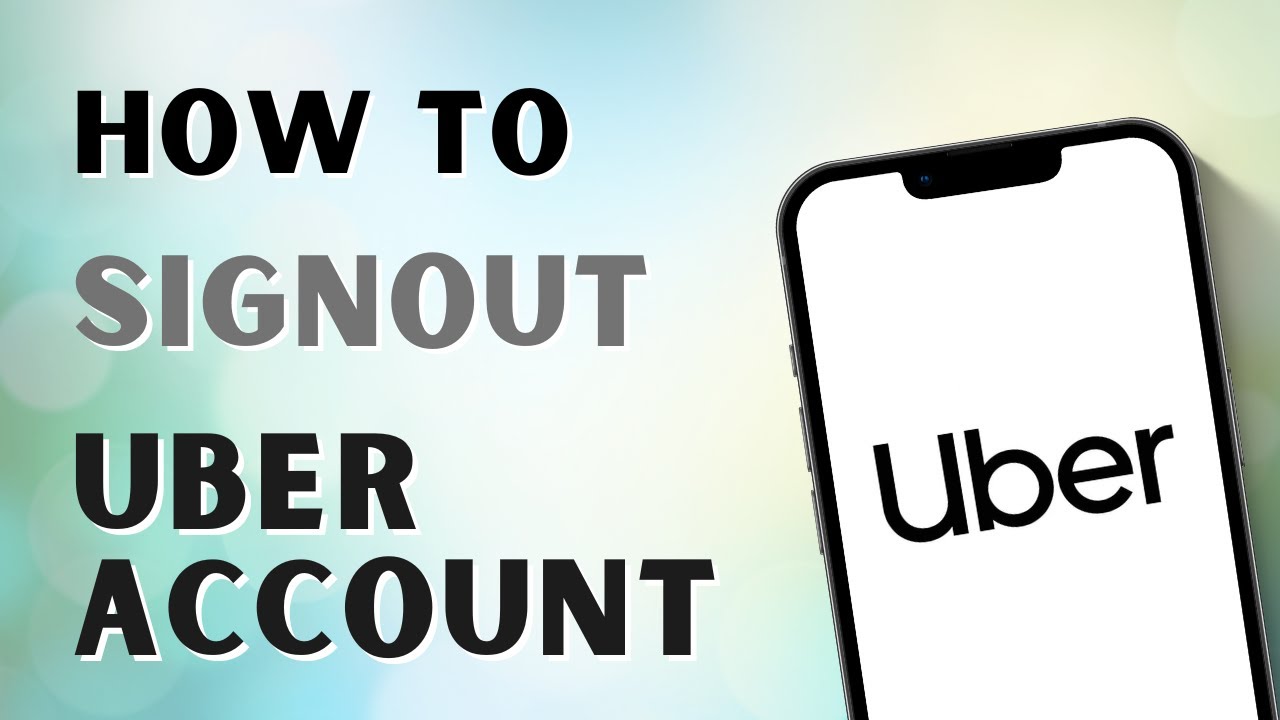 How to Sign Out Uber Account | Logout Uber Account - YouTube