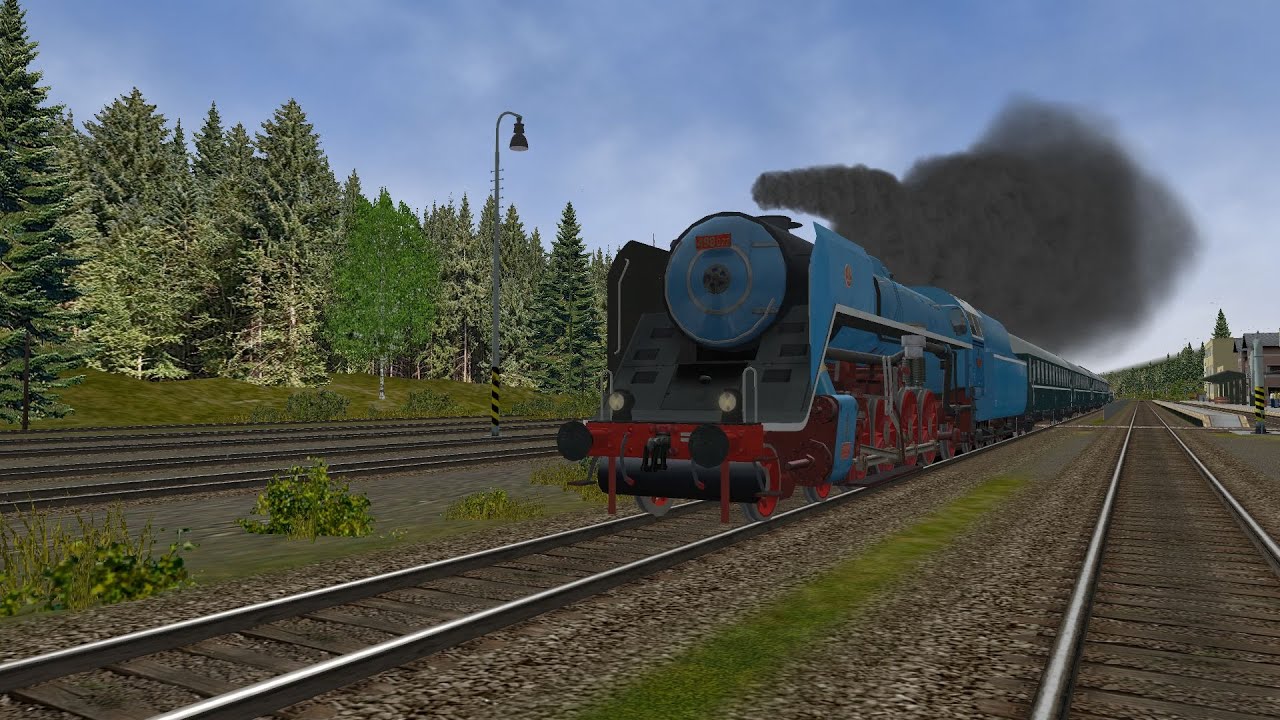 Open Rails - CSD 498.0 Albatros & LNER A4 Mallard - YouTube