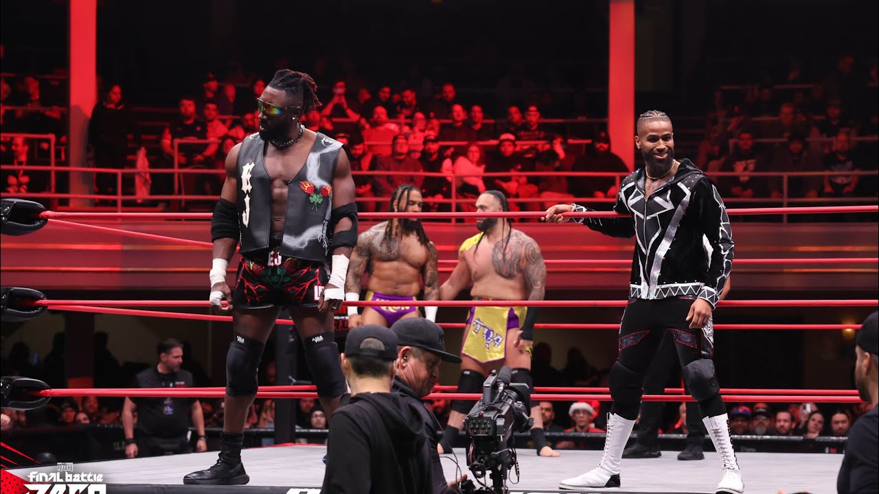 LEEJ vs Gates of Agony ROH FINAL BATTLE HAMMERSTEIN BALLROOM 12/21/24 ...
