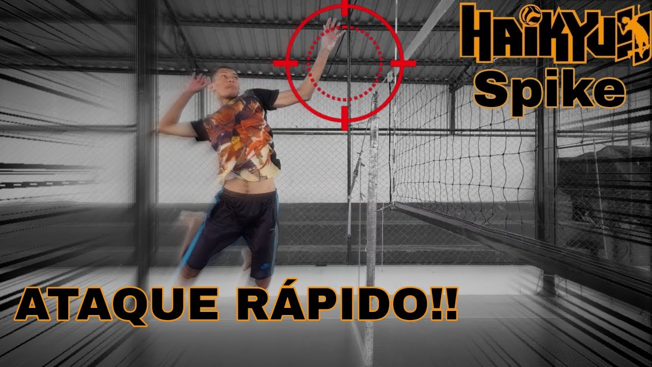 Tentando Fazer o ataque rápido do Hinata e Kageyama de Haikyuu - YouTube