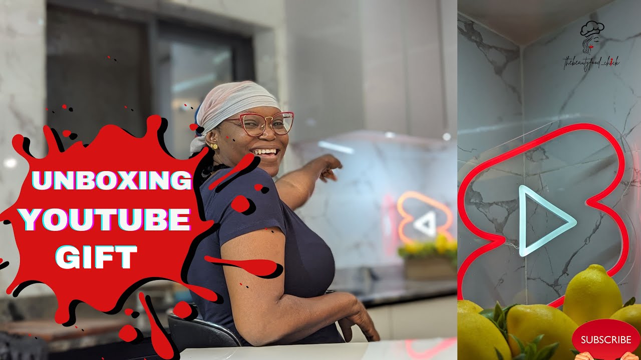 This is My Incredible Gift from YouTube Thank You Wonderful Community ...