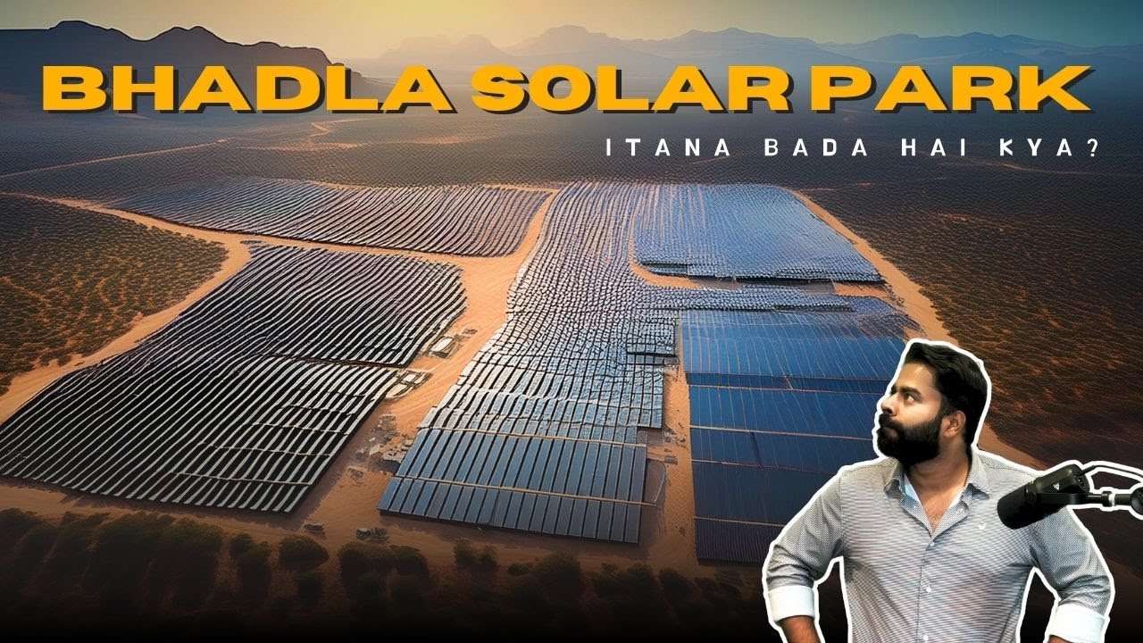 Bhadla Solar Park Reaction! | Solar park Cost |bhadla solar park ...