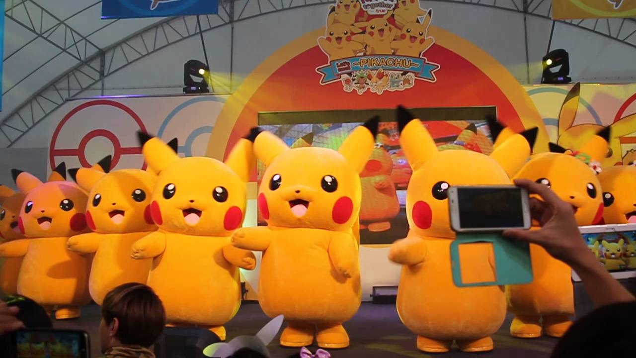 Pikachu Dance @ Pokemon Together - YouTube