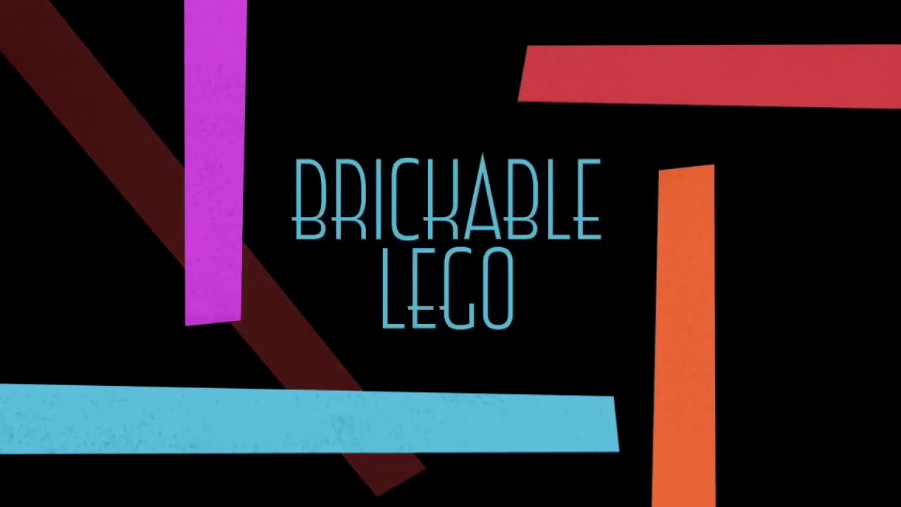 Brickable LEGO Channel Trailer - YouTube