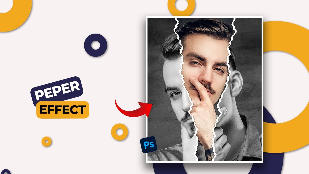 Paper Tear Effect tutorial in Photoshop2024 | Unlock the Secrets - YouTube