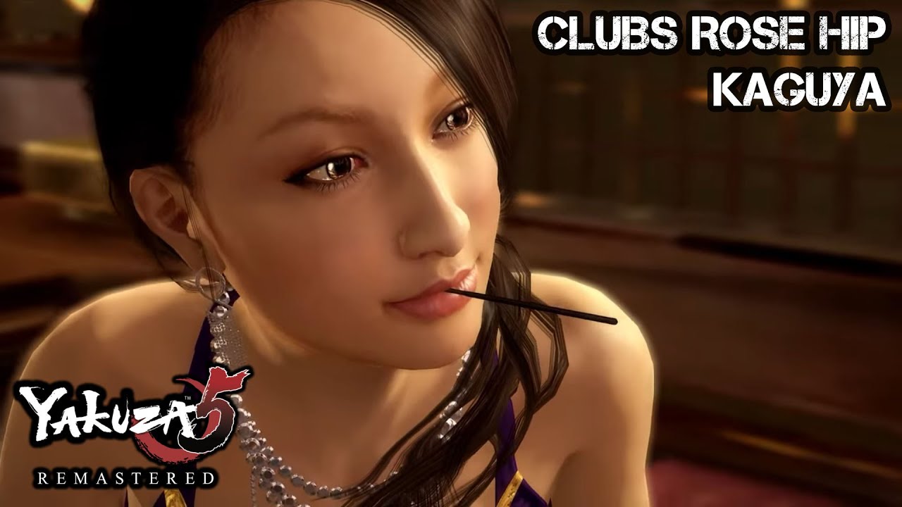 Yakuza 5 Remastered | Hostess 2 Clubs Rose Hip - Kaguya - YouTube