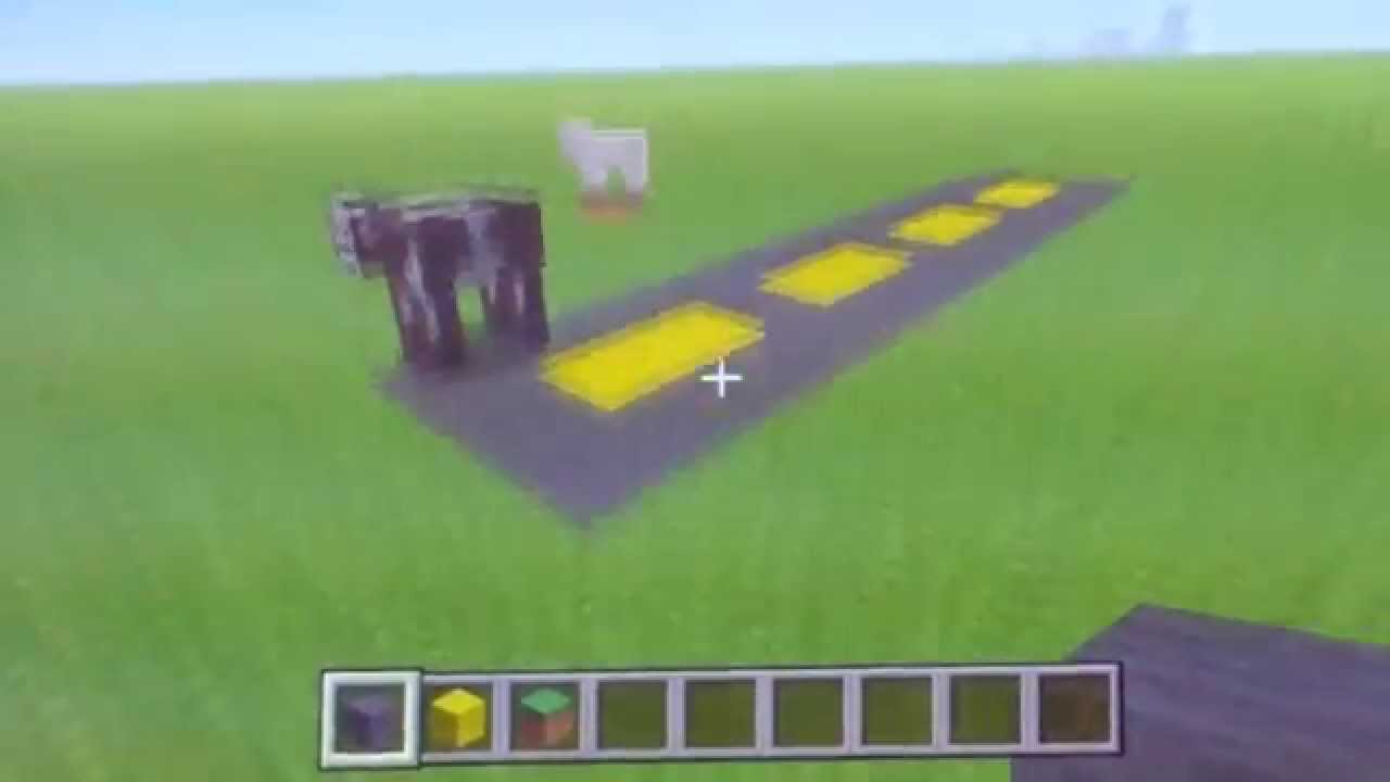 how to build a road in minecraft, the quick and easy way - YouTube