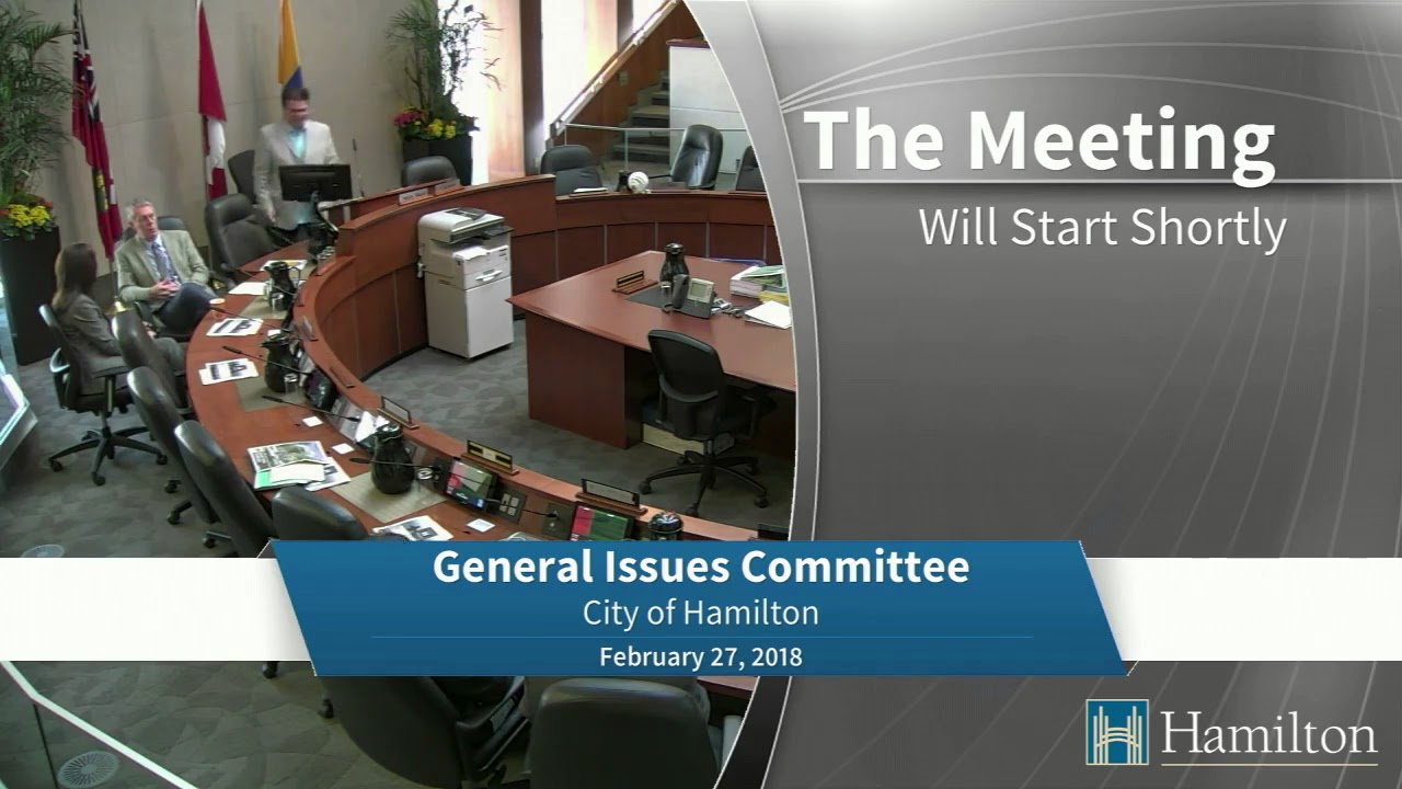 Hamilton City Council General Issues Committee (Special) for February ...