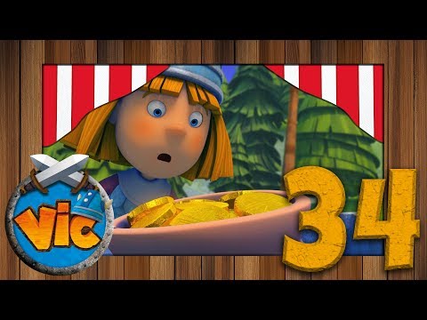 🌊🌊#34 The forgotten treasure - Vic the viking - FULL Episodes 🌊🌊