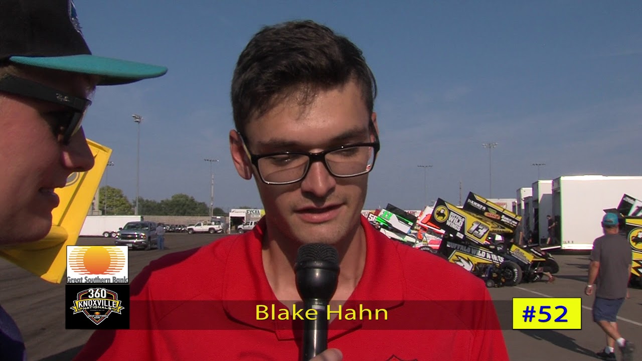 360 Knoxville Nationals: Blake Hahn! - YouTube