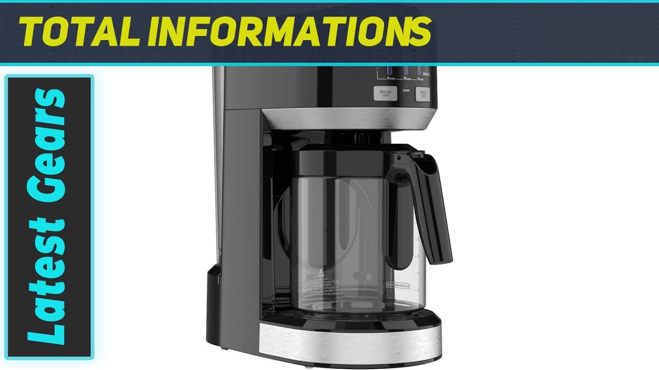 Black+Decker Dual Brew 14-Cup Carafe Single Serve Coffee Maker: Best Multi-Function Coffee - YouTube