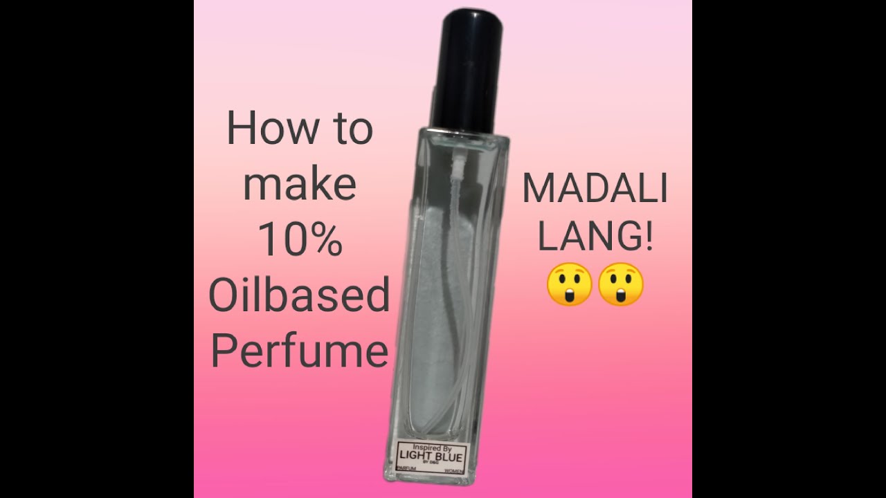 PERFUME MIXING TUTORIAL | 10% Oilbased Perfume - YouTube