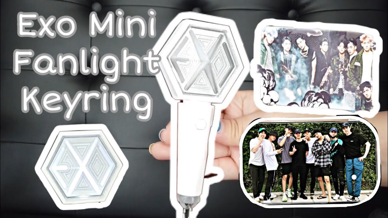 EXO 엑소 Mini Fanlight Keyring Unboxing | Philippines - YouTube