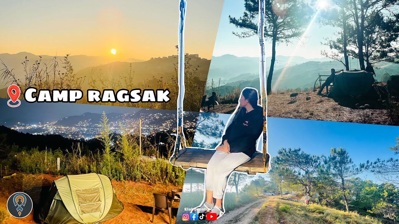 Reset with Nature | Camp Ragsak, La Trinidad | Elahdventure - YouTube