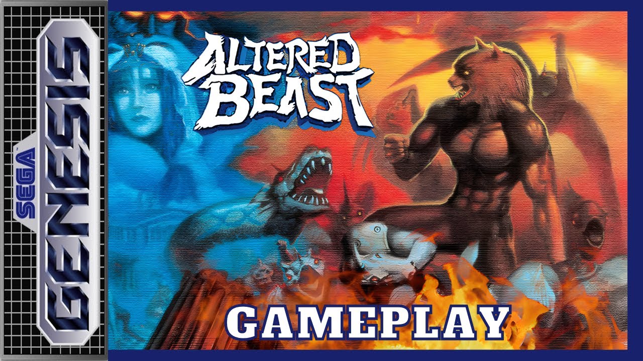 Altered Beast - Sega Genesis / Mega Drive Gameplay Walkthrough / [No Commentary] - YouTube