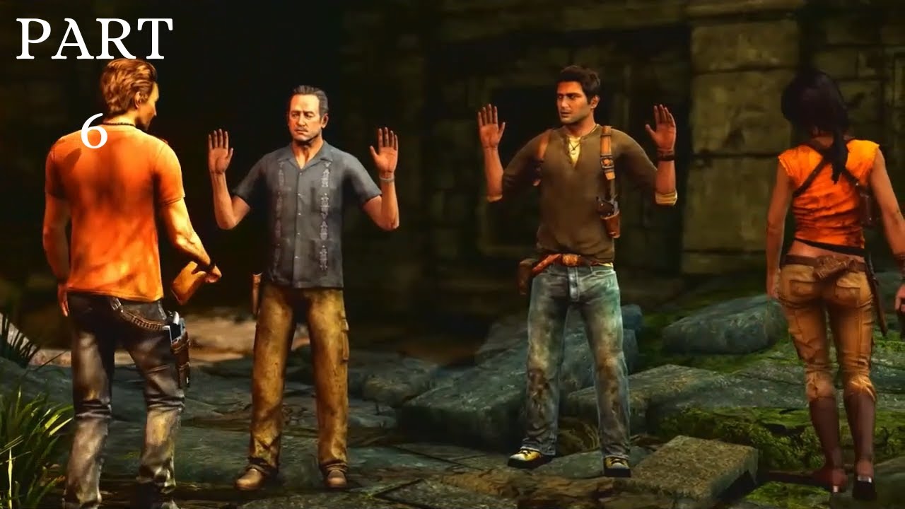 Uncharted 2 Among Thieves Walkthrough Gameplay Part 6 Harry Flynn - YouTube