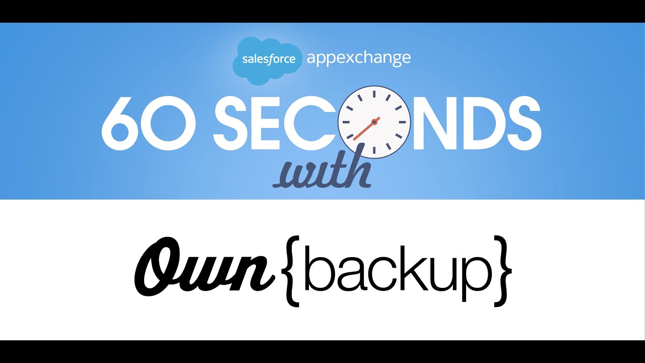 60 Seconds With OwnBackup Secure - YouTube