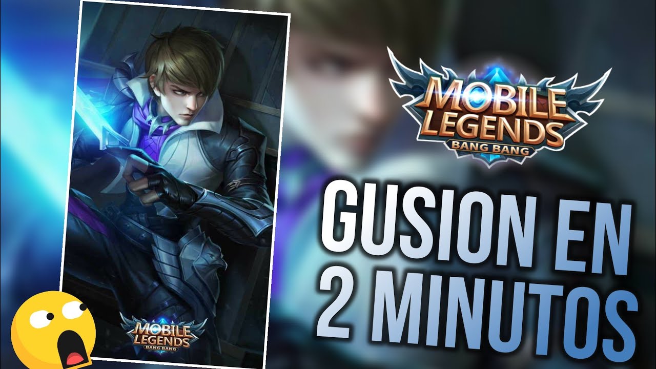 GUSION EN 2 MINUTOS 😱Como usar a gusion, Gusion Guía 🚀 gusion tutorial - MOBILE LEGENDS ESPAÑOL ...