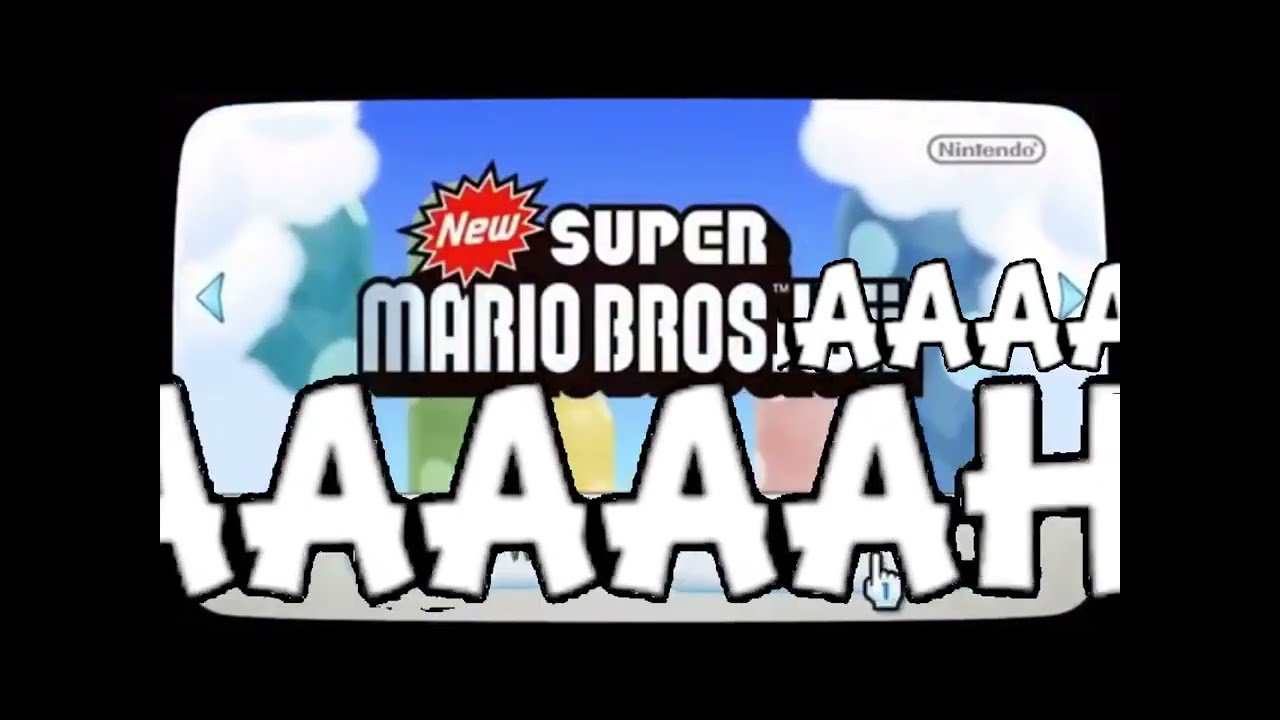 New Super Mario Bros AAAAAAAA - YouTube