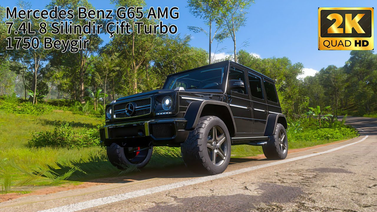 Mercedes Benz G65 AMG 7.4L 8 Silindir Çift Turbo 1750 Beygir Hız Testi ...