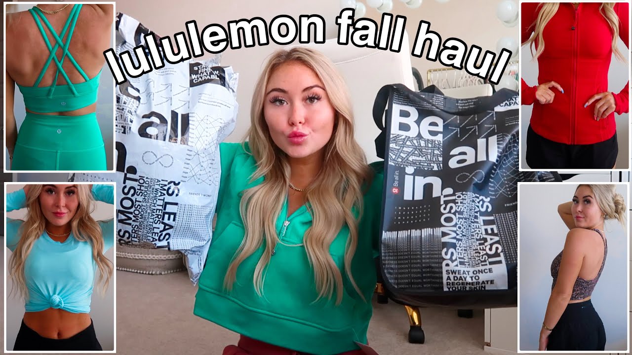 lululemon try-on haul fall 2021! - YouTube