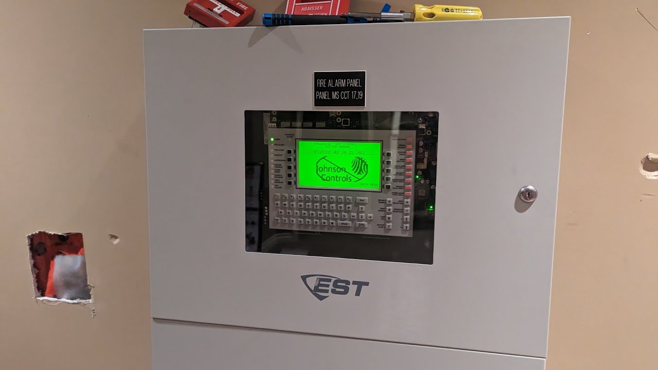 Notifier NFS2-3030C Fire Alarm System Test 2: Tab Pulls - YouTube