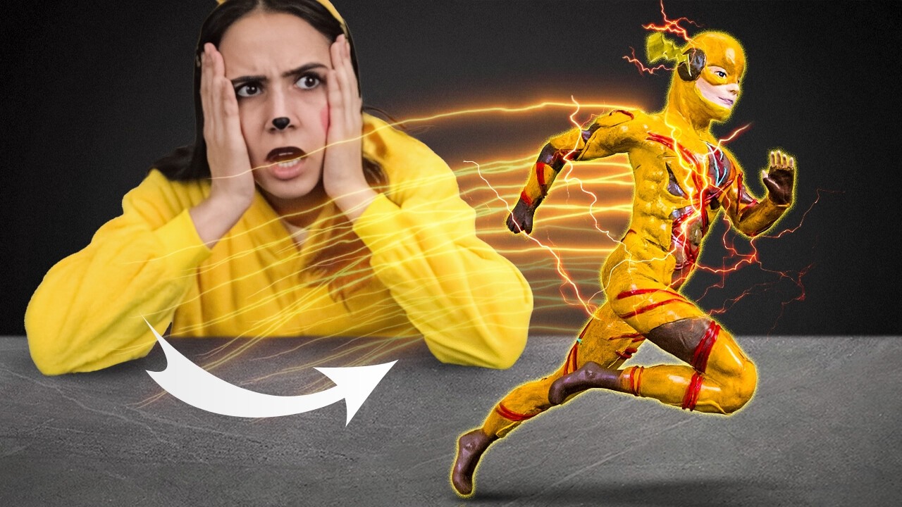 WARNING! 😱 We Made DIY Flash 10X Faster ⚡🔥 & Pikachu Can't Handle It! ⚔ ...