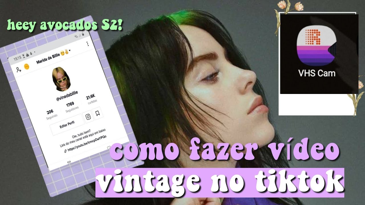 Como fazer vídeo vintage modinha do tik tok + como ter o vhs cam pro ...