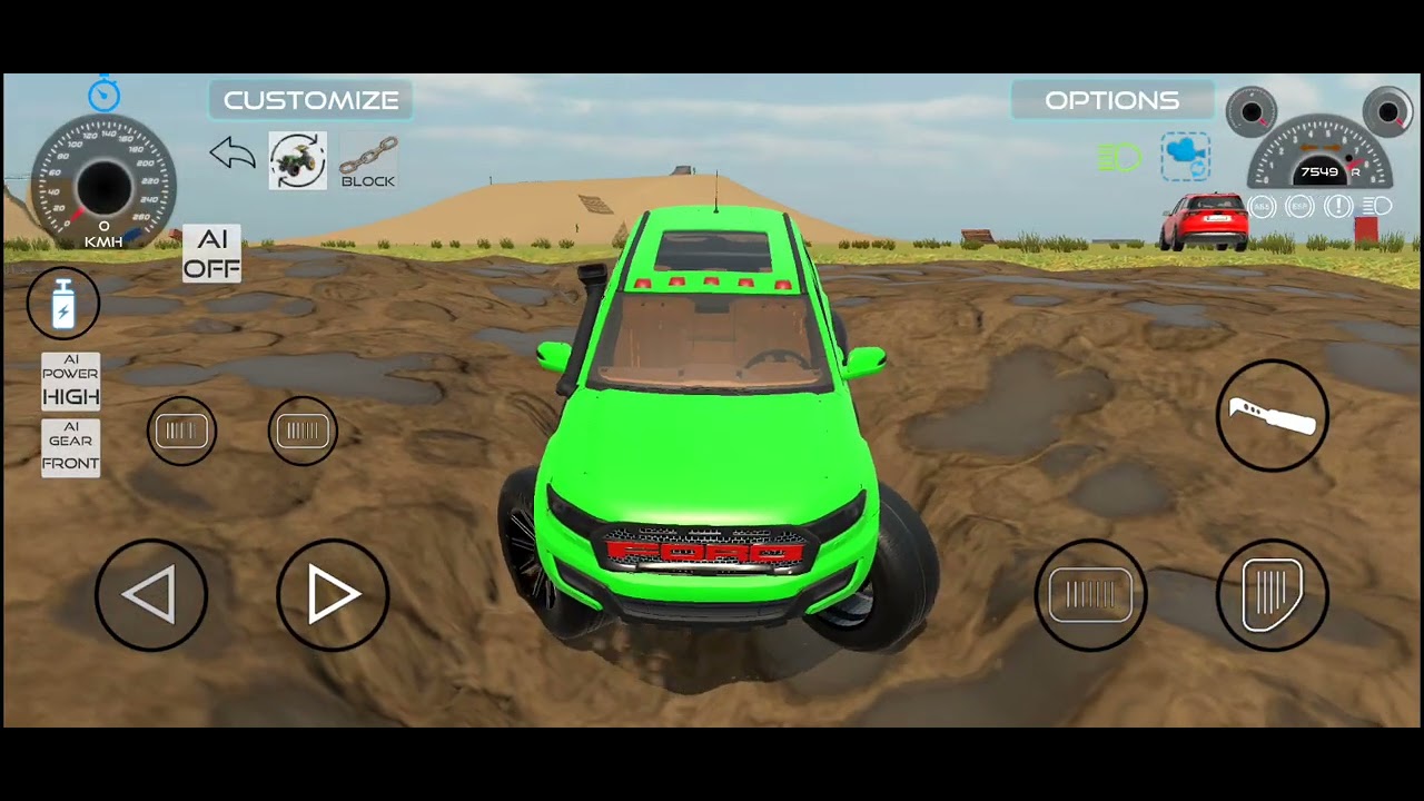 Green 💚 Endeavour Ford 4x4 modified - YouTube