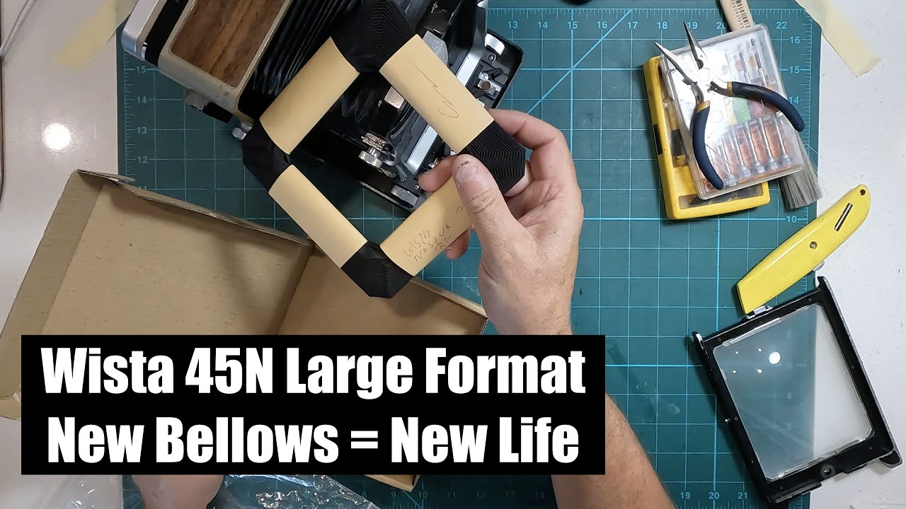 Wista 45N – New Bellows = New Life - YouTube