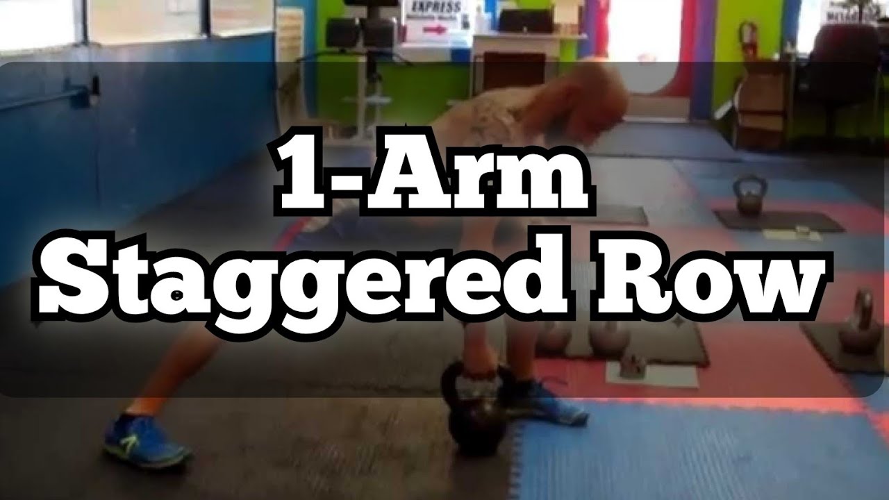 Underground Fitness Revolution: 1-Arm Staggered Row - YouTube