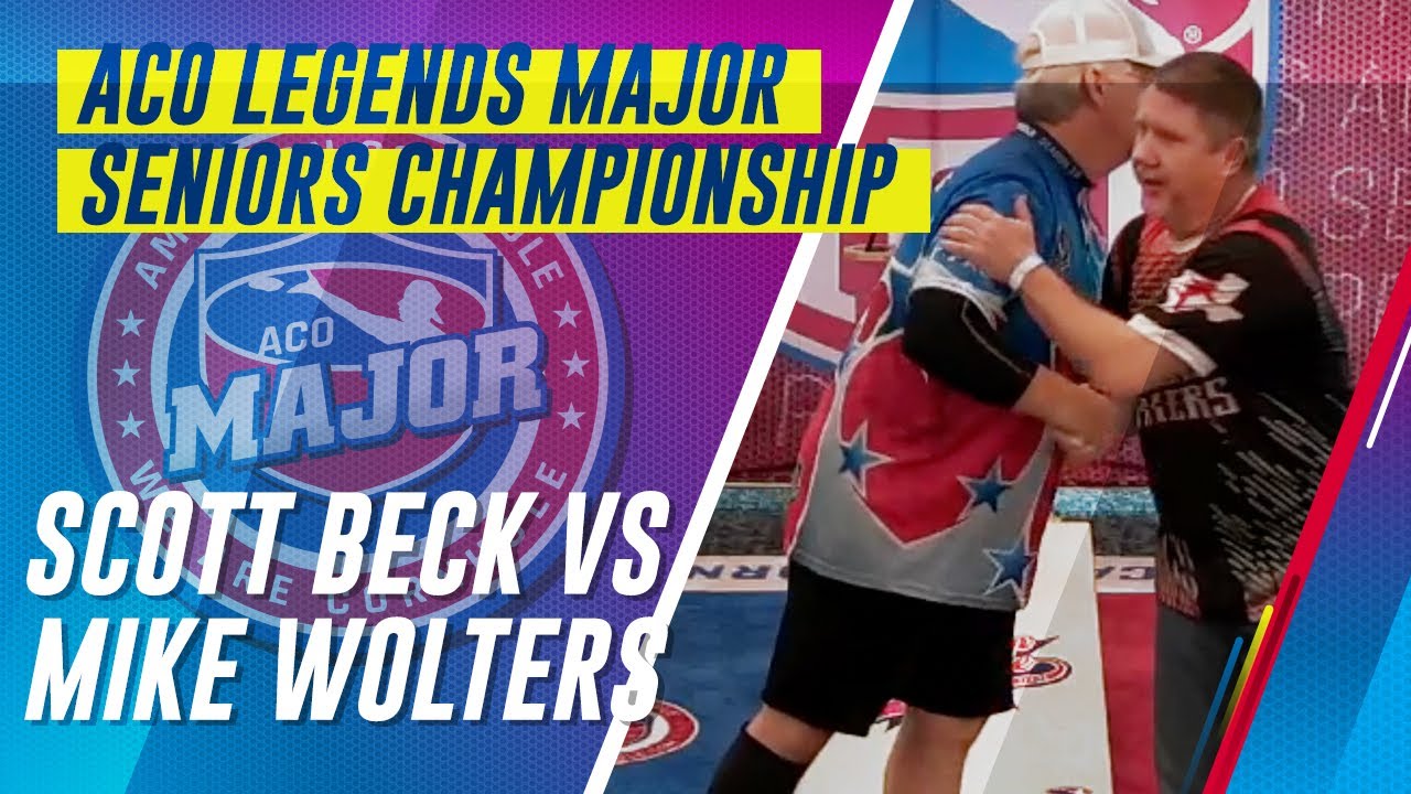 Scott Beck vs Mike Wolters - Seniors Championship Match - ACO Legends ...