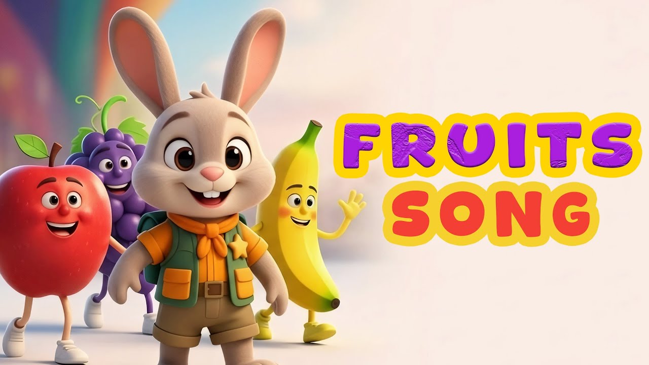 The Fruits Song | Kids Song & Kids Emotion with Ruffy Rabbit - YouTube